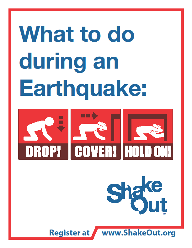 Great California ShakeOut 10/20/22 10:20 am | Marin County Free Library