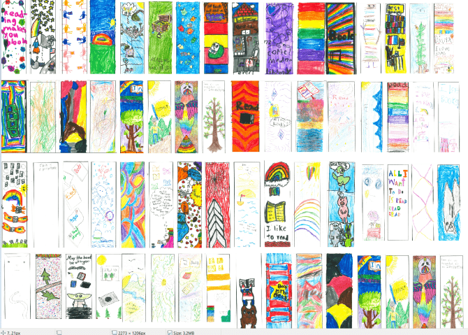 Corte Madera Library Bookmark Contest Winners! | Marin County Free Library